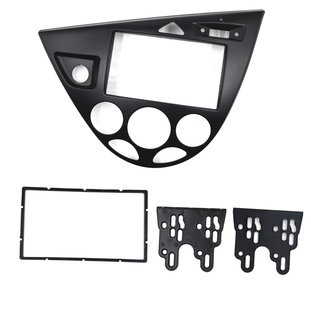2 Din Radio Fasica For Ford Focus / Fiesta Stereo Panel Radio Trim Kit ...
