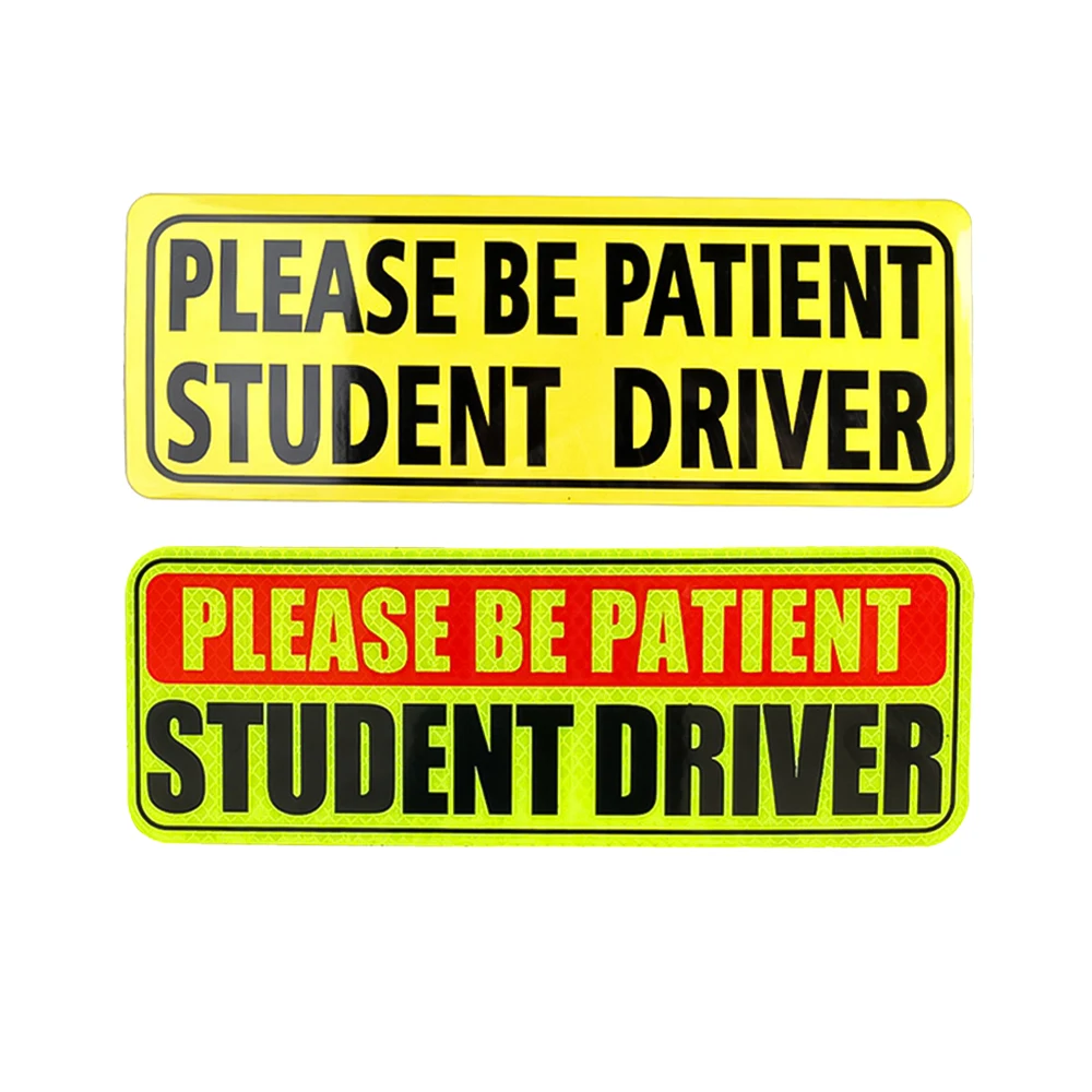 New-Driver-Magnet-for-Car-Student-Driver-Car-Funny-Magnets-Safety ...