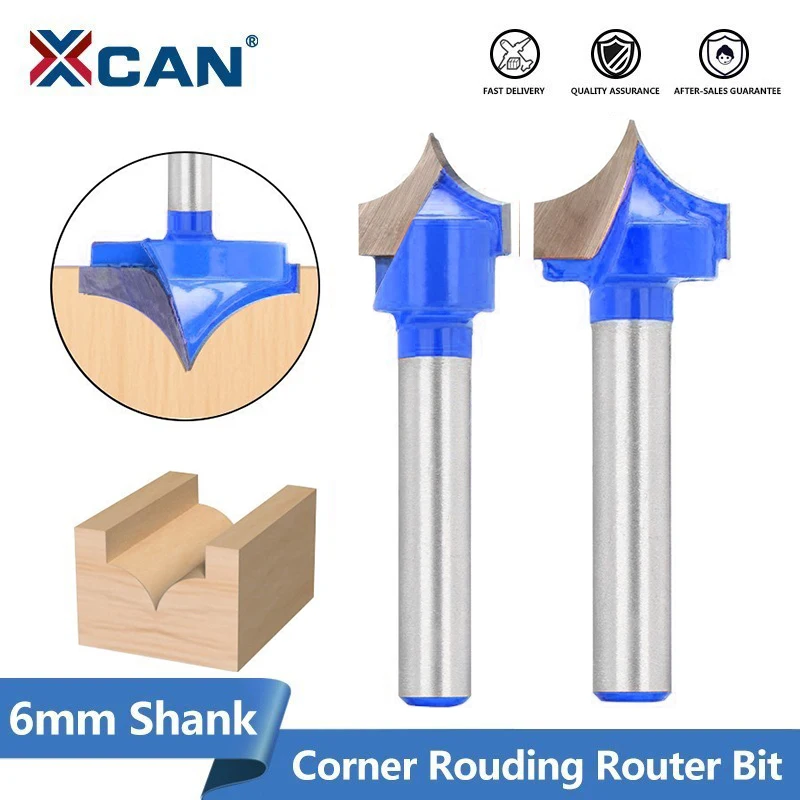 XCAN-Millling-Cutter-6mm-Shank-CNC-Round-Nose-Bits-12-32mm-Round-Point ...