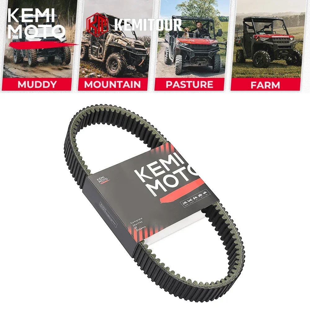 KEMIMOTO-3211186-Drive-Belt-Compatible-with-Polaris-RZR-XP-Turbo-RS1 ...