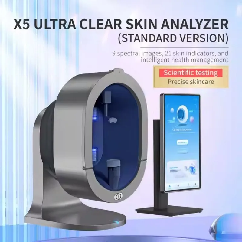 X5/X5 Pro Ai 3d Facial Analyzer Machine 21.5 Inch Ai Skin Diagnosis ...
