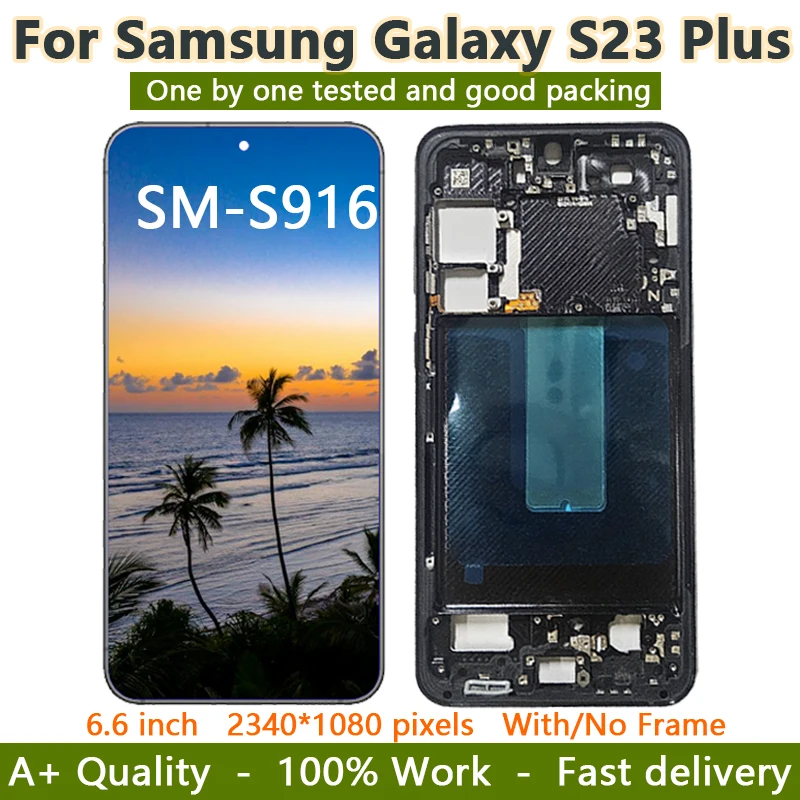 Dynamic AMOLED Display For Samsung Galaxy S23 Plus LCD Display Touch ...