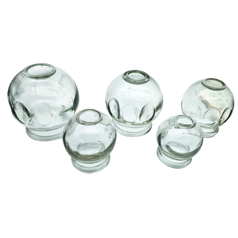 Glass Fire Cupping Jars Thick Glass Cupping Set Cups Thick Chinese ...