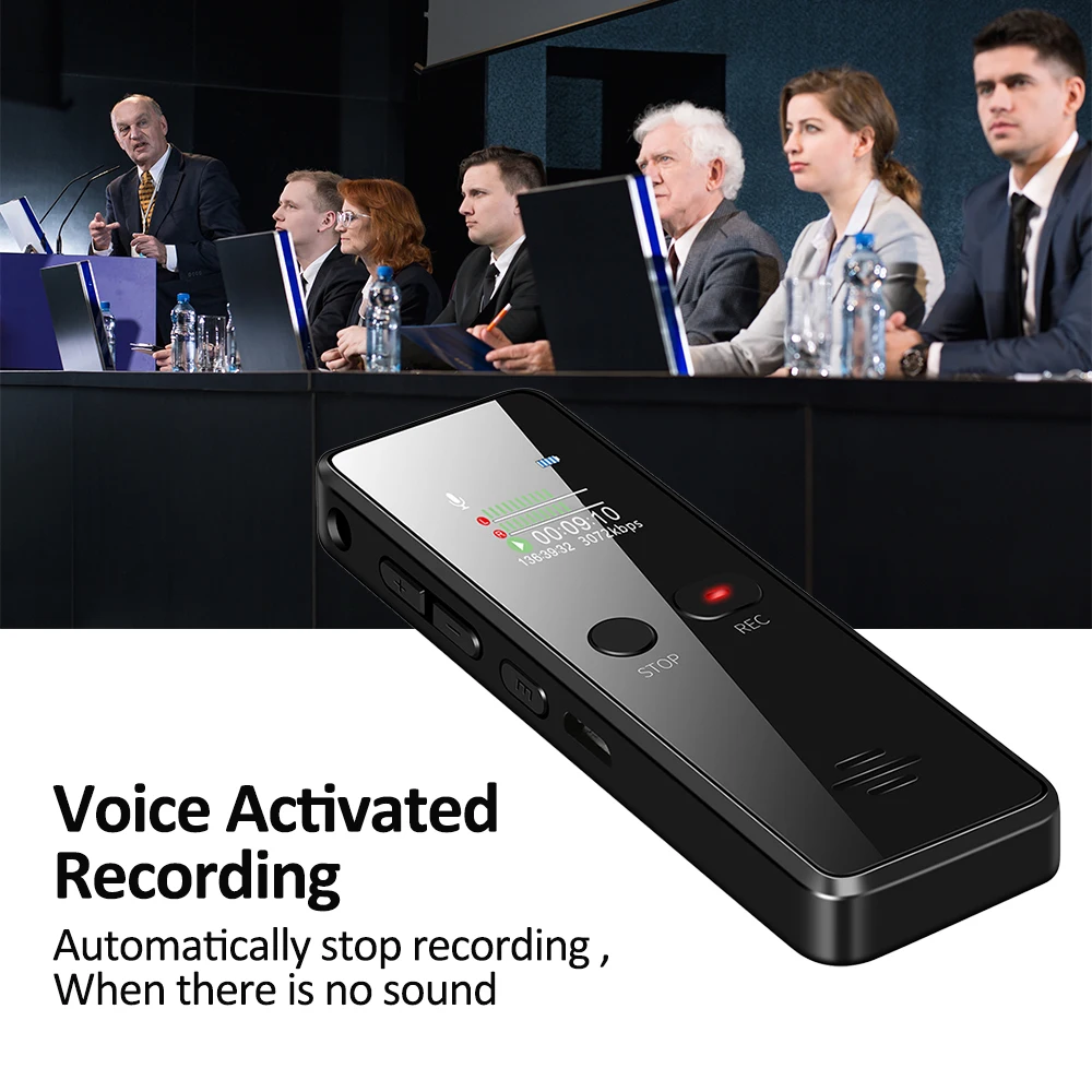 Vandlion V90C Digital Audio Voice Recorder Long Distance Recording ...