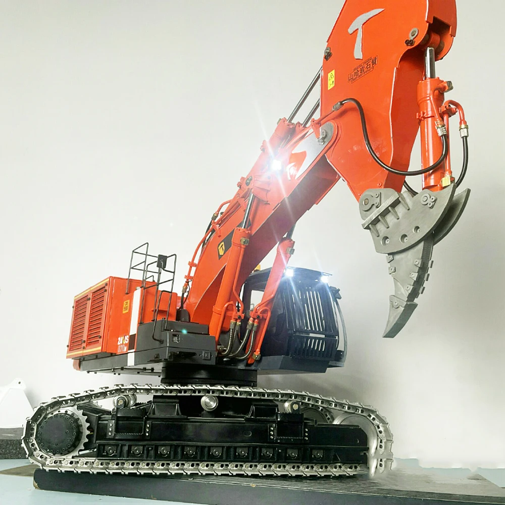 870H-1-14-Rock-Boom-Hydraulische-Bagger-Modell-mit-Lichter-Voll-Metall ...