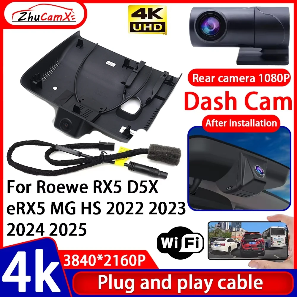 ZhuCamX Video Recorder Night Visio 4K UHD Plug and Play Car DVR Dash ...