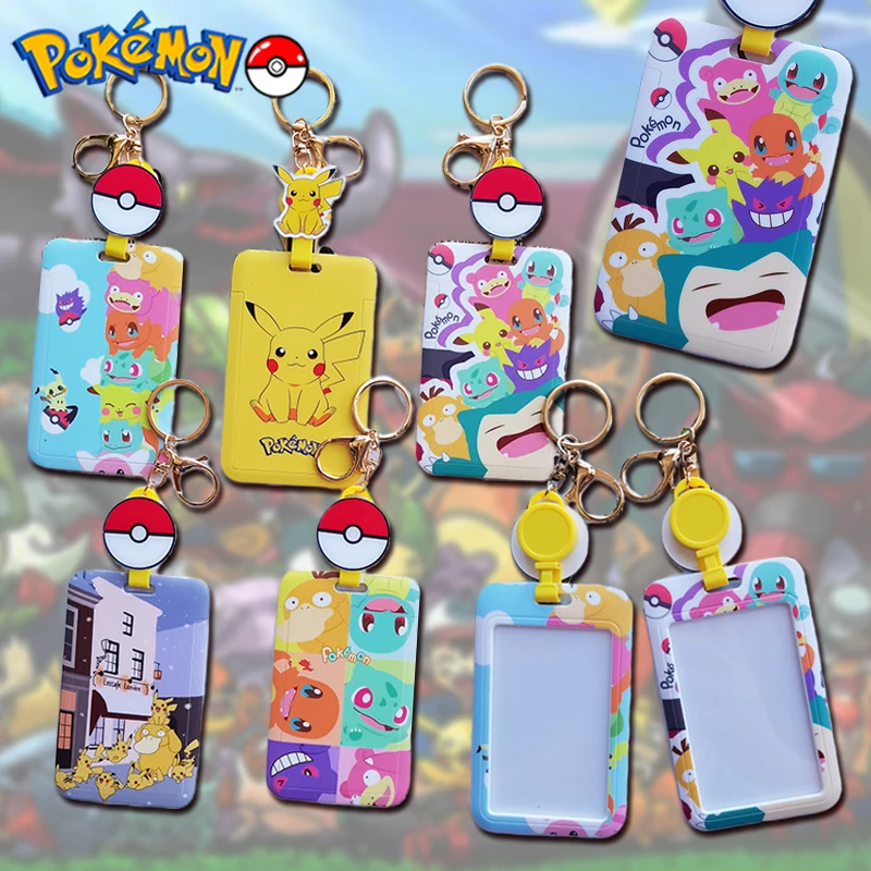 Cartoon-Pikachu-ID-Card-Holders-Case-for-Student-Stationery-Office ...