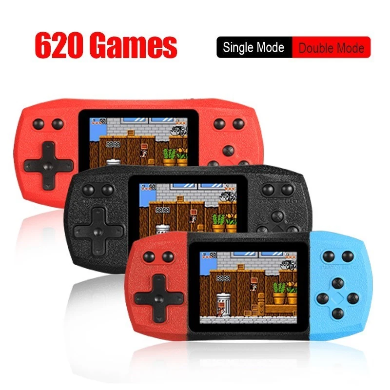 Retro Video Game Console Built In 620 Classic Games 3.0 Inch Portable ...
