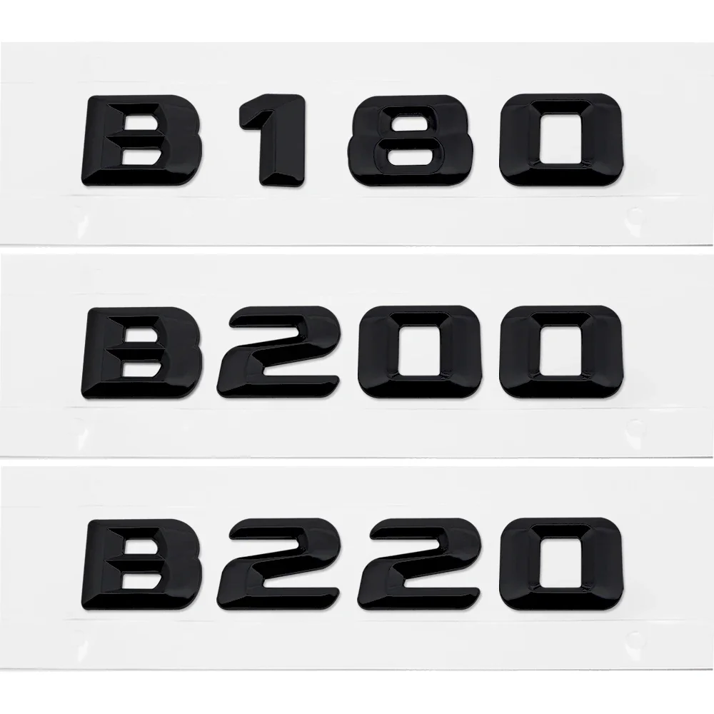 Car-Styling-For-Mercedes-Benz-B180-B220-B200-Trunk-Rear-Number-Letters ...