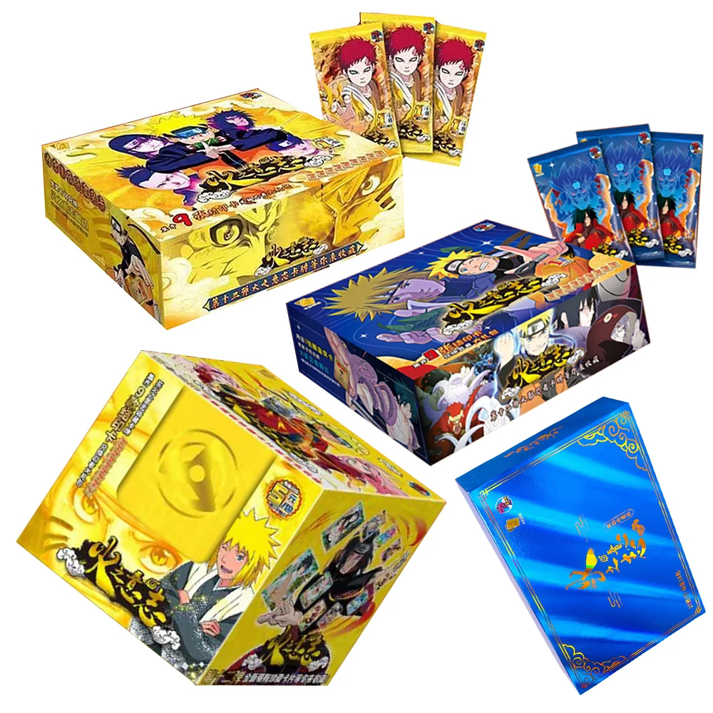 New Naruto Card Will of Fire Rare Flash Card SSP Card Anime Peripheral ...