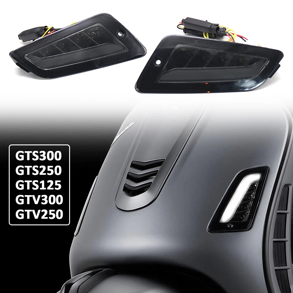 New For Vespa GTS300 GTS 300 GTS250 GTS150 Lamp Motorcycle LED Turn ...