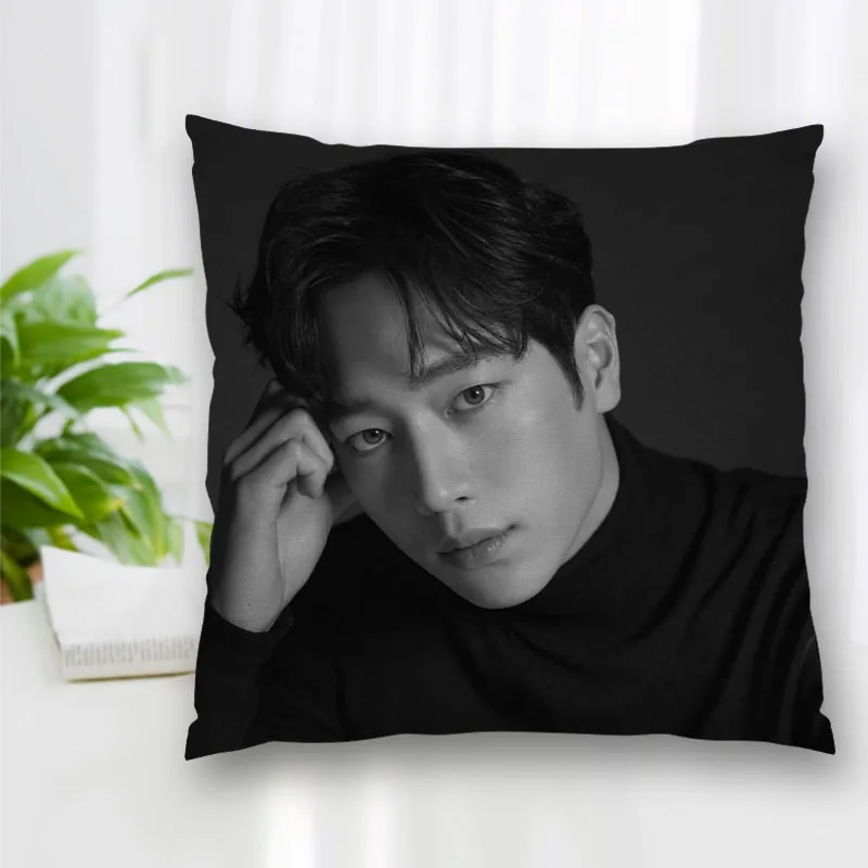 High Quality Custom Seo Kang Joon Actor Square Pillowcase Zippered Bedroom Home Pillow Cover ...