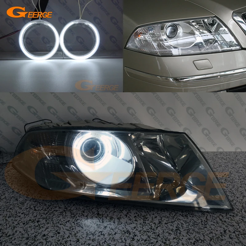 For-SKODA-OCTAVIA-MK2-PRE-FACELIFT-2004-2008-Projector-Headlight ...