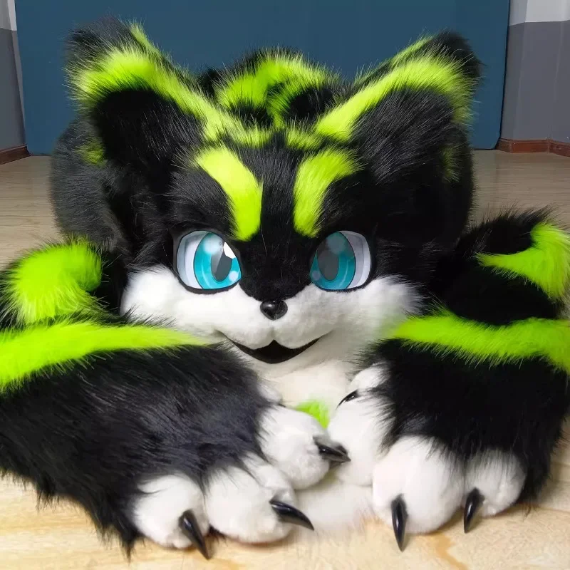 Cos-Fursuit-Kigurumi-Furry-Cosplay-Costume-Paw-Head-Base-Comiket-Furry ...