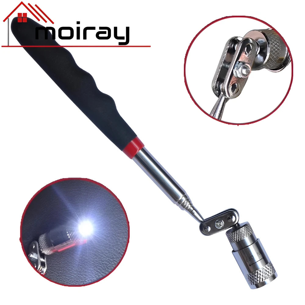 Magnetic-Picker-Mini-Portable-Telescopic-Magnetic-Magnet-Pen-with-Light ...