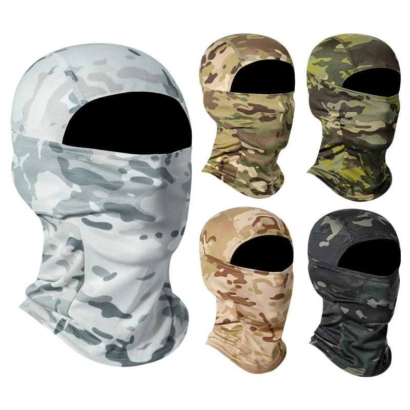 20 Color Tactical Balaclava Skiing Bandana Full Face Neck Scarf Head ...