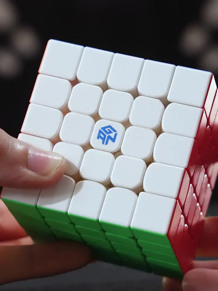 Cubo Rubik Cubo Mágico GAN 562 M 5x5 - Magnético Y Anti-Pop (UV Coated ...