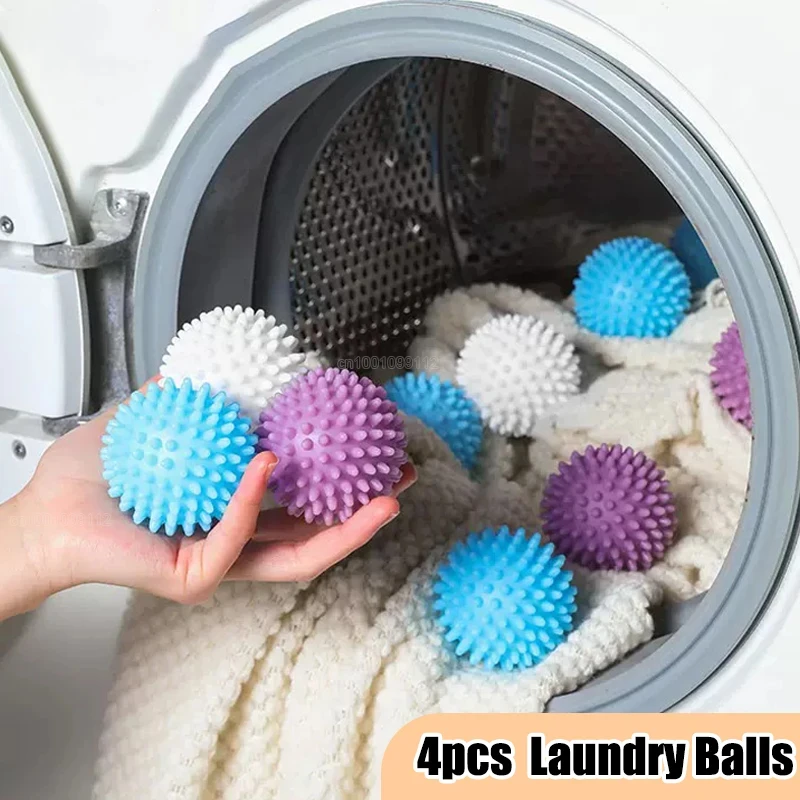 4-2Pcs-Magic-Laundry-Balls-For-Washing-Machine-Reusable-Anti-Winding ...