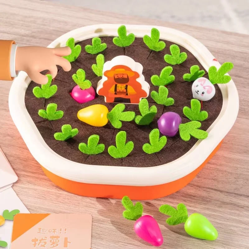 Hands-on-Enlightenment-Pulling-Radish-Board-Game-Parent-child ...