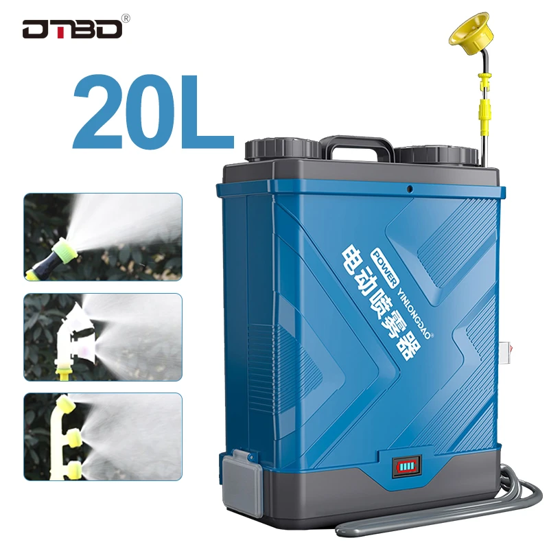 20L Agricultural Electric Sprayer Blower Intelligent Pesticide ...