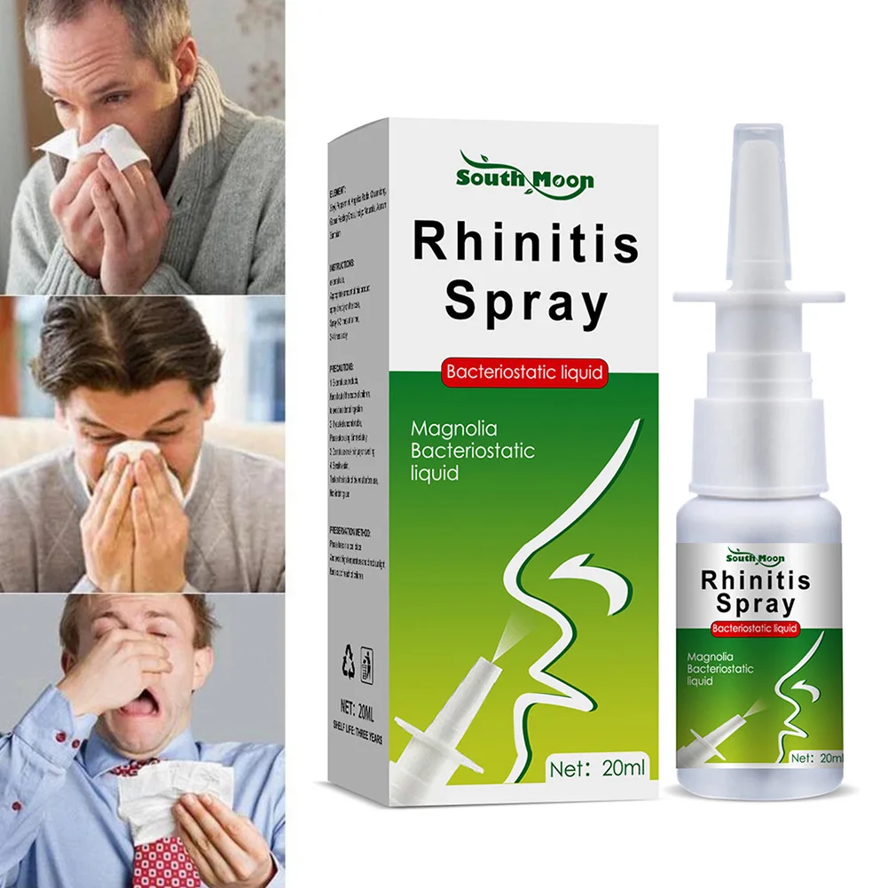 20ml Nasal Spray Chronic Rhinitis Sinusitis Nose Spray Natural Herbal ...