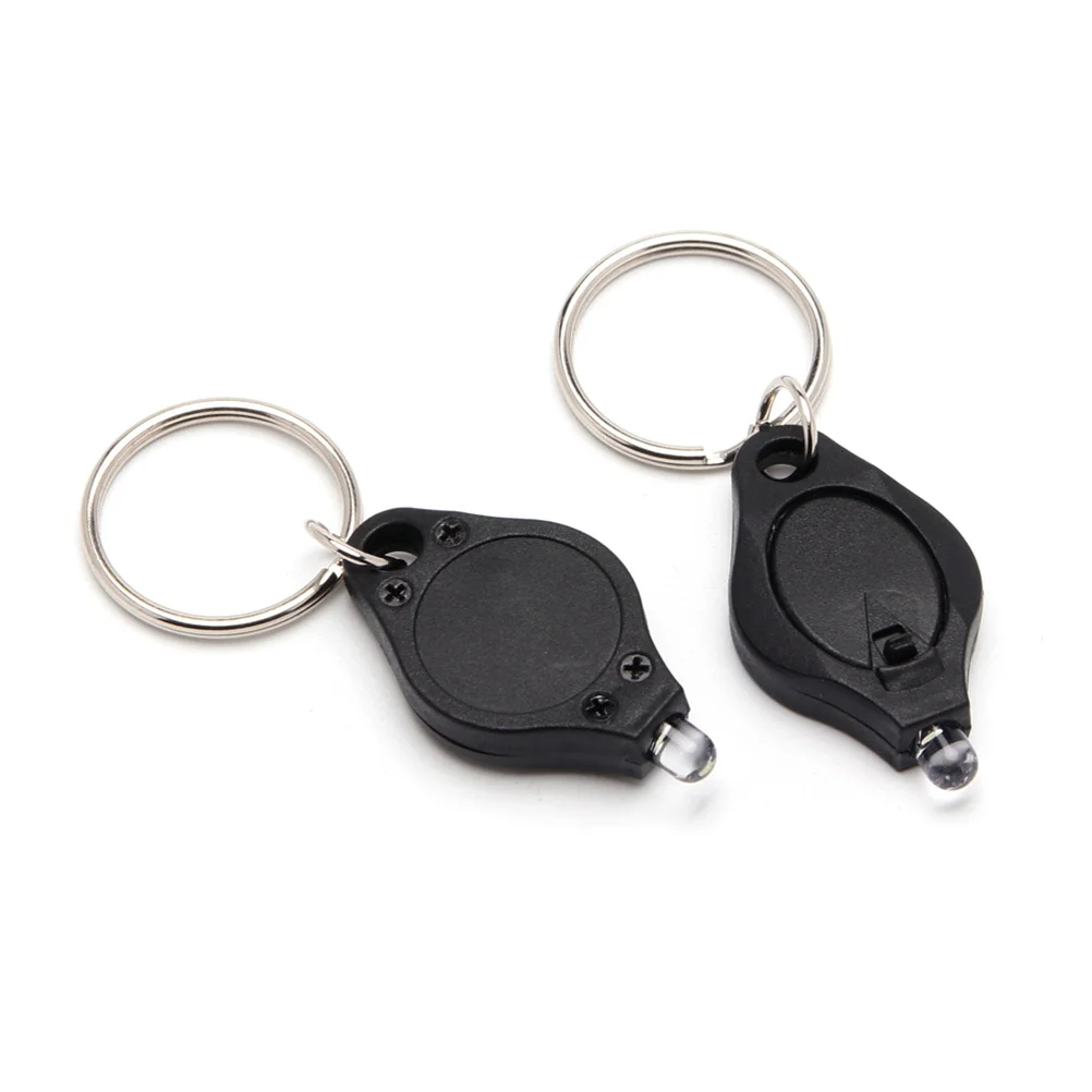 LED Keychain Flashlight Ultra Bright Portable Mini Plastic Key Ring ...