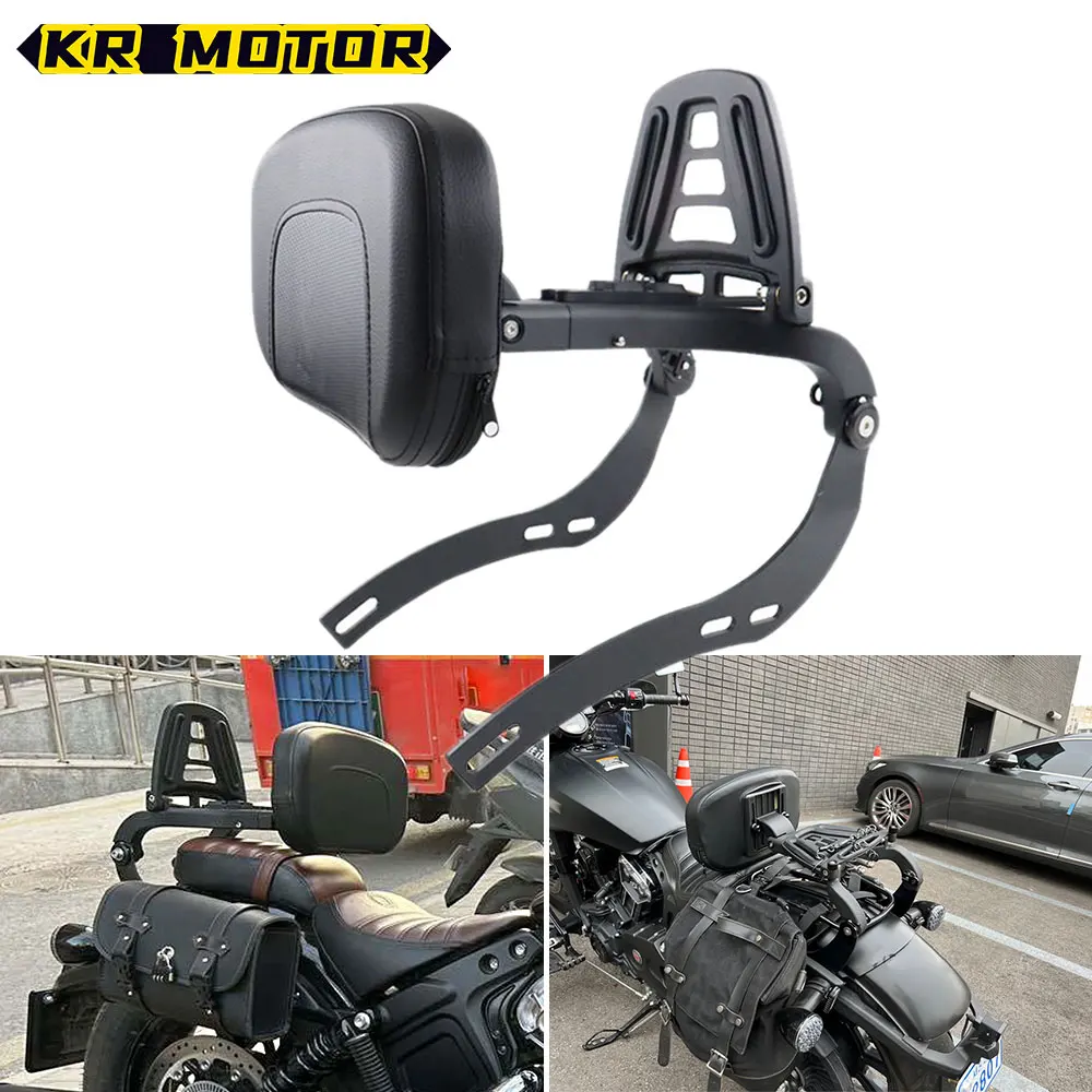 Motorcycle-Driver-Passenger-Seat-Backrest-Luggage-Front-Rear-Multi ...