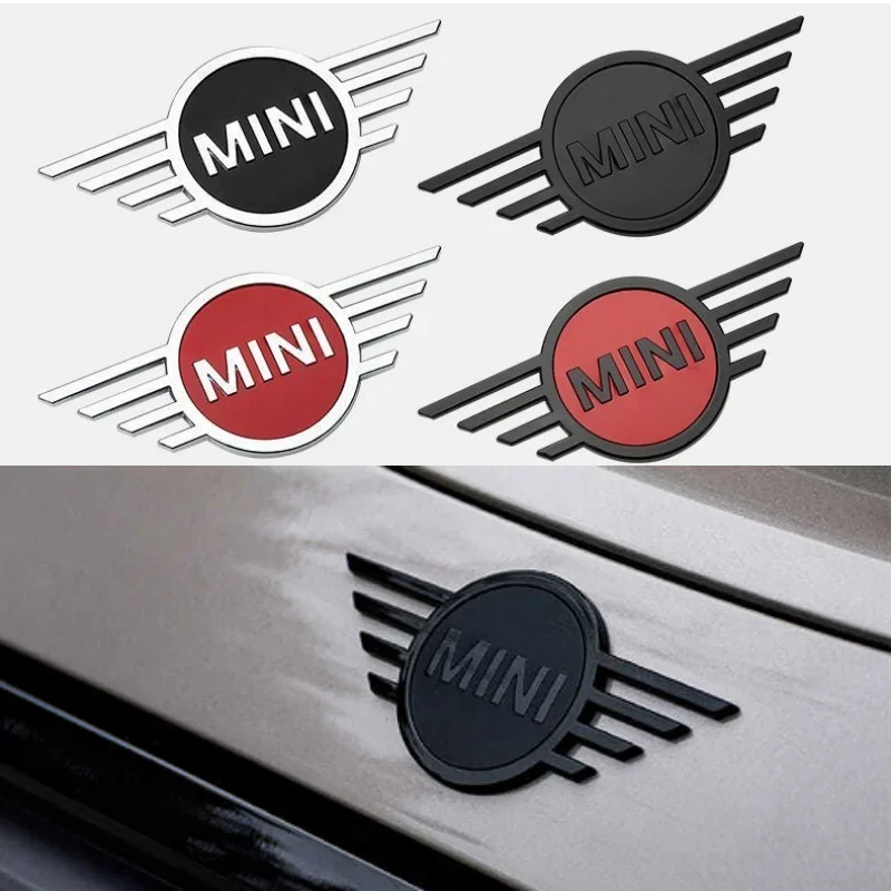 For-BMW-Mini-Coopers-F54-F55-F56-F57-F60-ABS-Car-Front-Head-Emblem-Rear ...