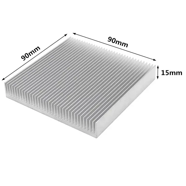 Extruded Aluminum Heatsink Heat sink Radiator for Electronic LED Chip ...