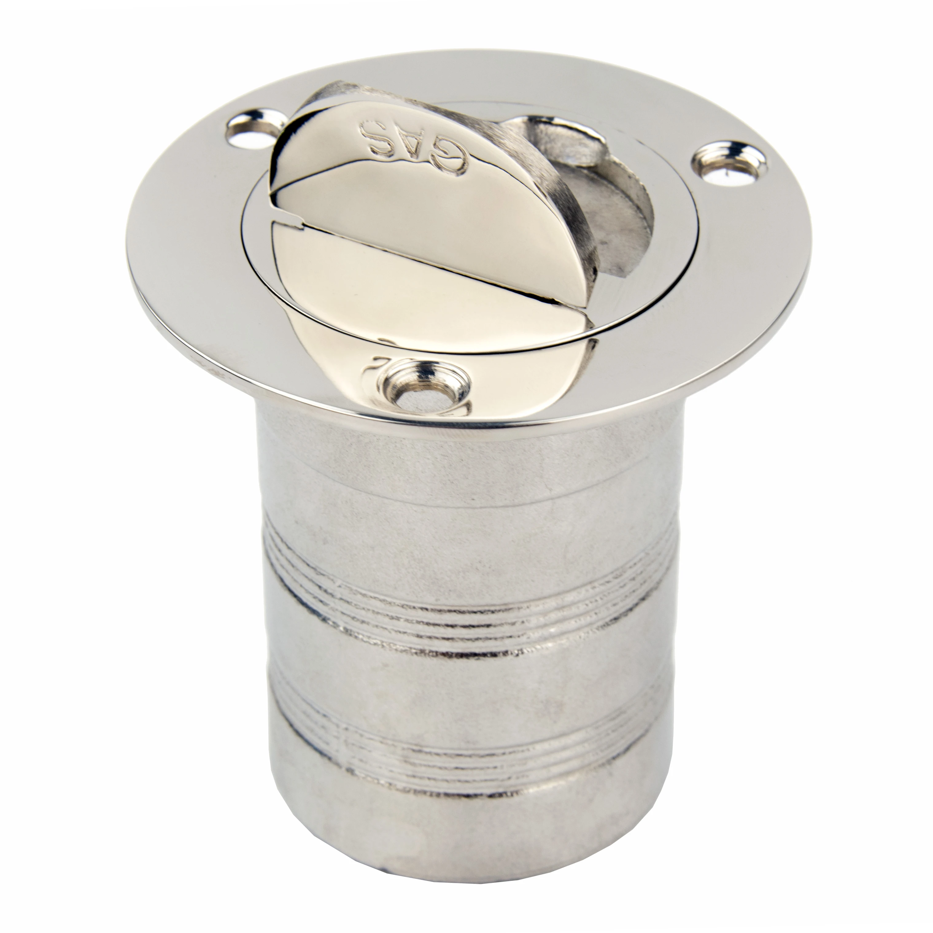 2" Boat Marine Deck Fill Filler Keyless Caps Gas Fuel Tank 316 ...