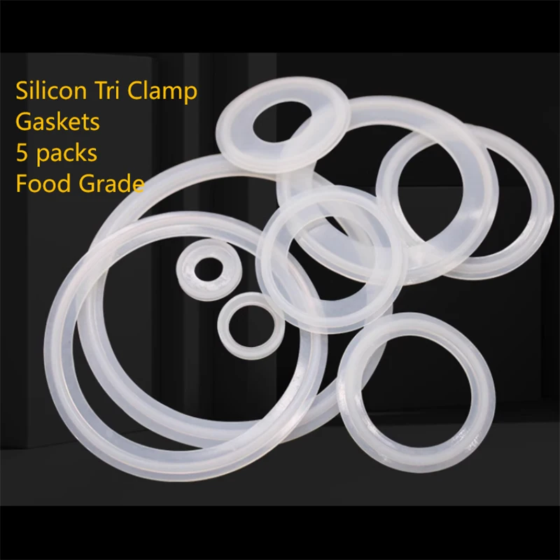 SAP-Sanitary-Tri-Clamp-Gasket-FDA-Silicon-Gasket-food-grade-white ...