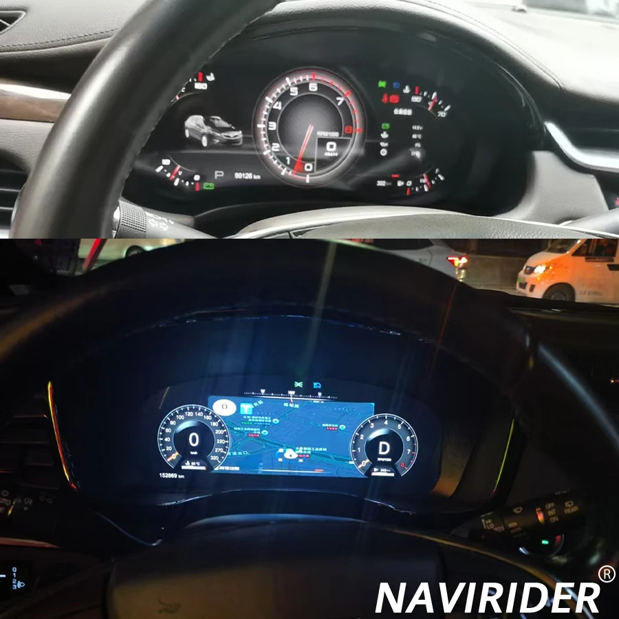 12.3" Dashboard Speedometer For Cadillac XT5 XT6 2016-2023 Upgrade ...