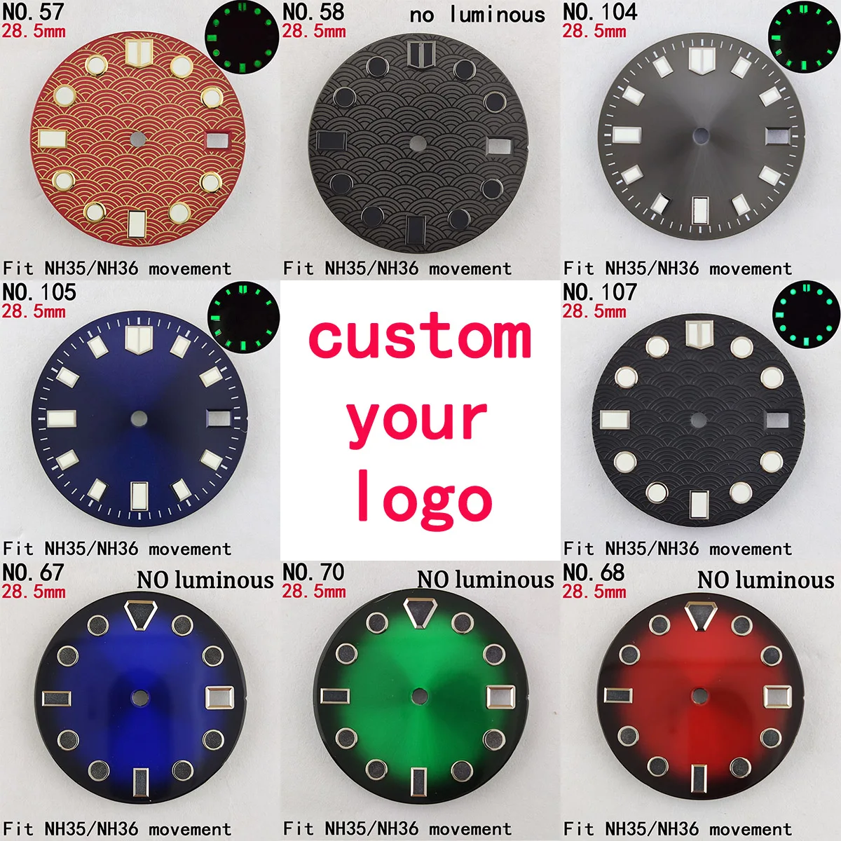 28-5mm-nh35-dial-watch-dial-NH35-case-hand-nh36-dial-custom-logo-NH35 ...
