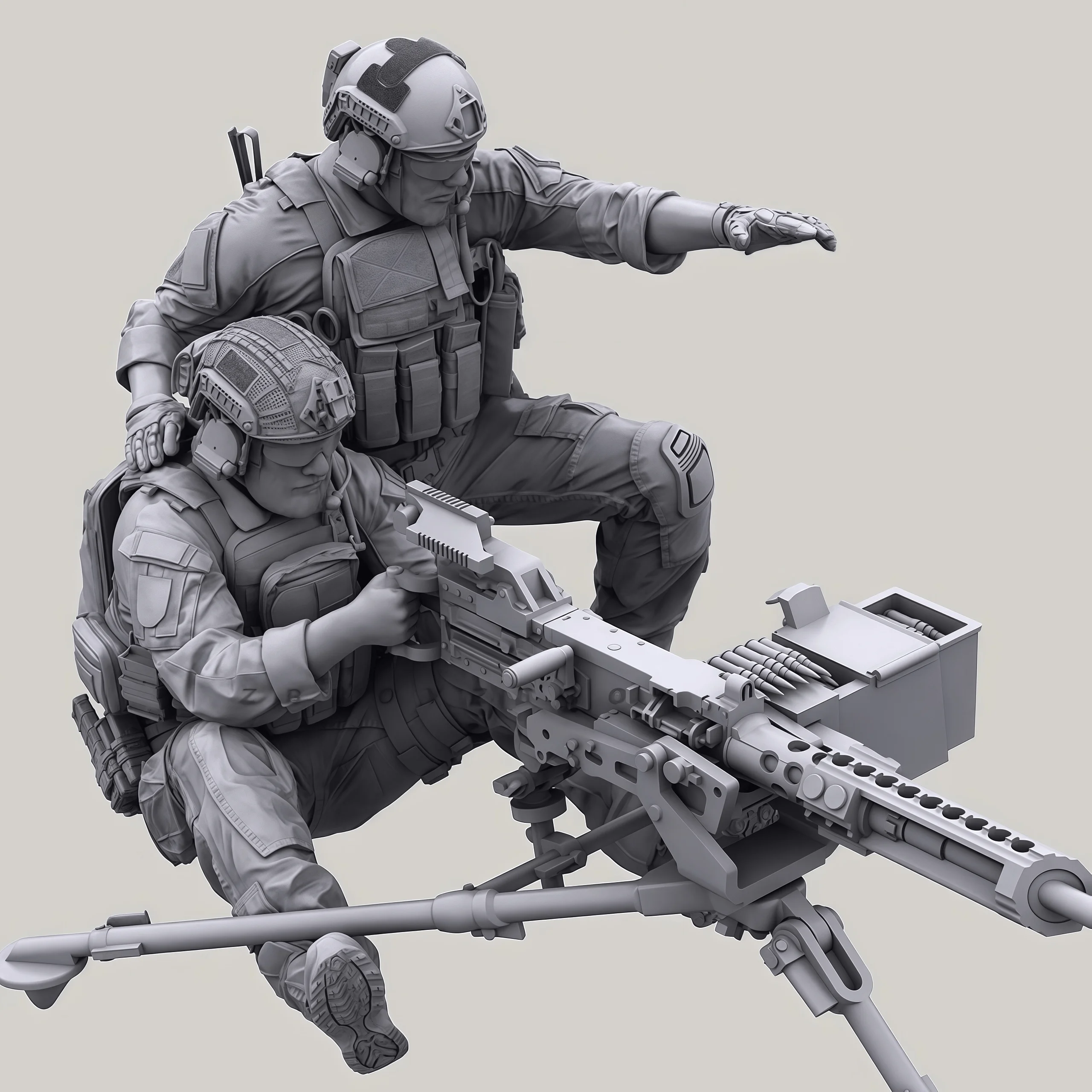 1/35 Casting Resin Model Assembly Kit, GK, Special Forces Machine ...