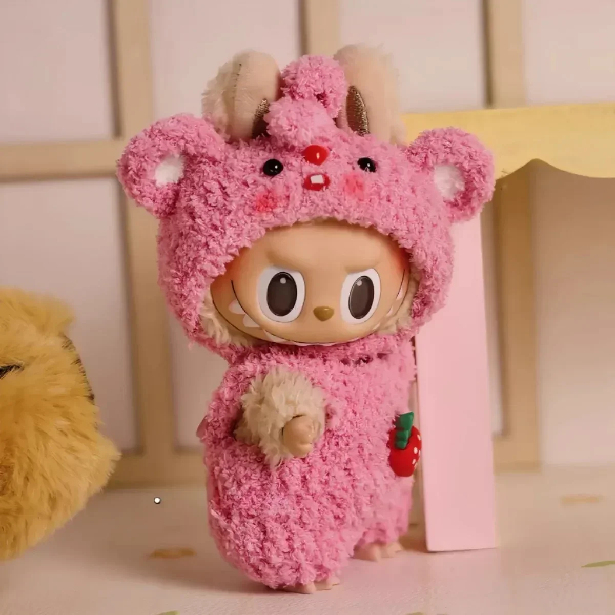 Ropa de muñeca Labu original de 17 cm con colgante de macarrón con ...