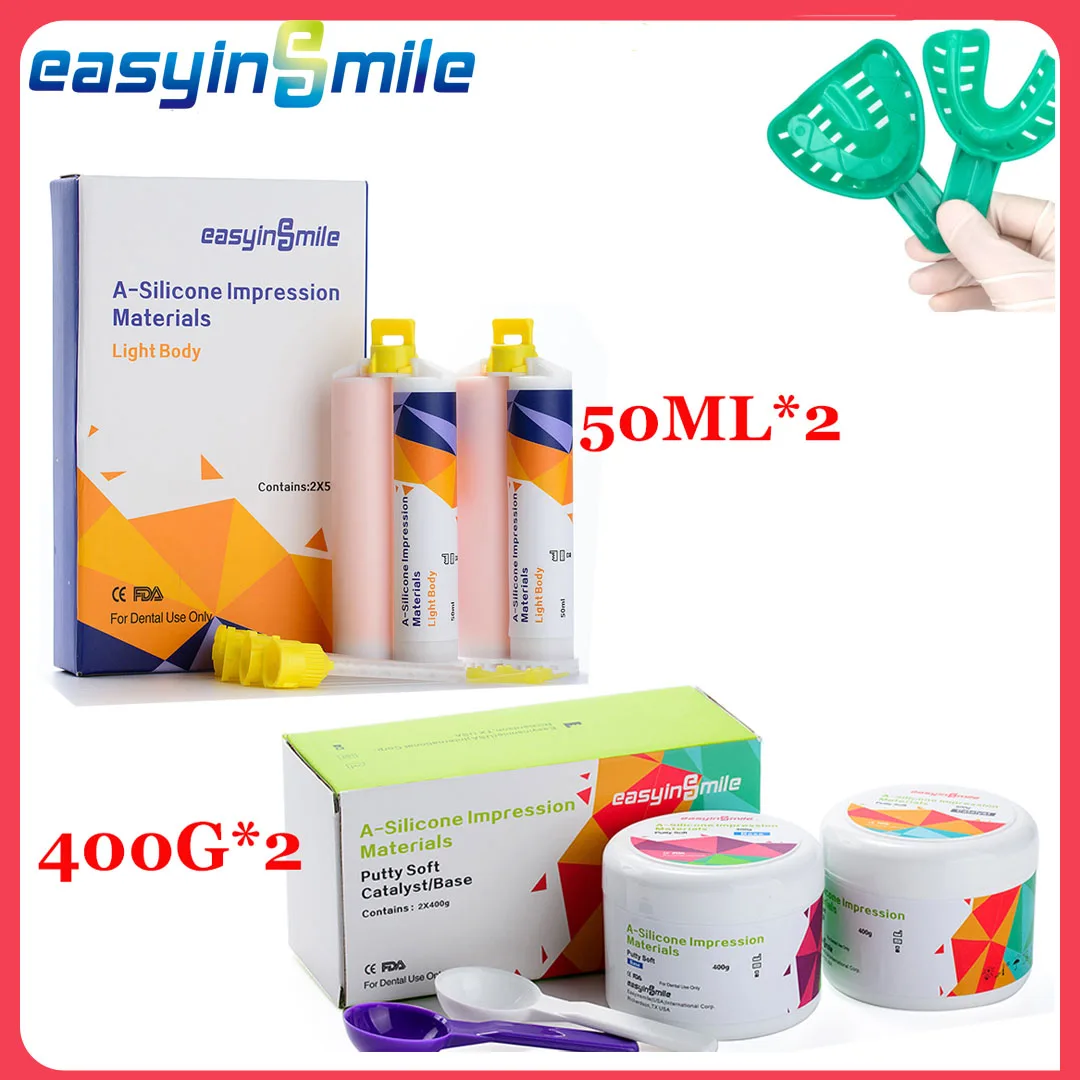 Easyinsmilt-Dental-Perforated-Plastic-Silicone-Impression-Tray ...