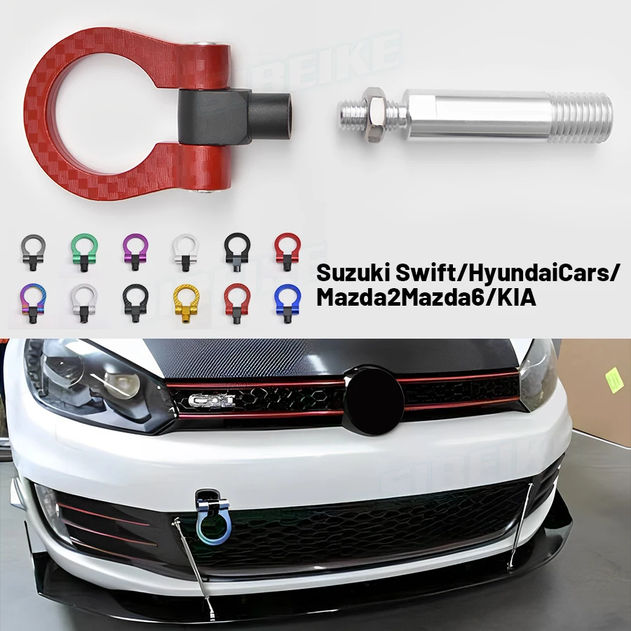 Racing-Tow-Trailer-Hooks-Car-Auto-Rear-Front-Aluminium-Trailer-Tow-Hook ...