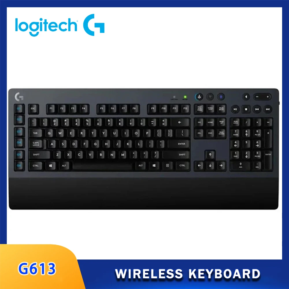 Original-Logitech-G613-LIGHTSPEED-Wireless-Mechanical-Keyboard-2-4GHz ...