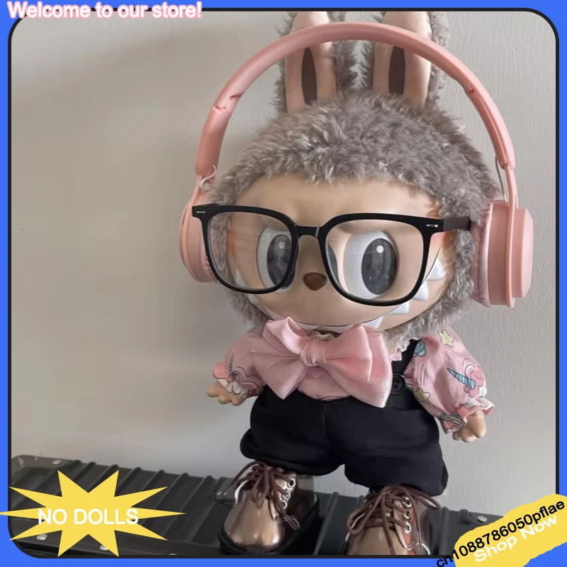 Only Clothes 38cm Zimomo Mokoko Labubu Clothes Canvas Overalls Set Doll ...