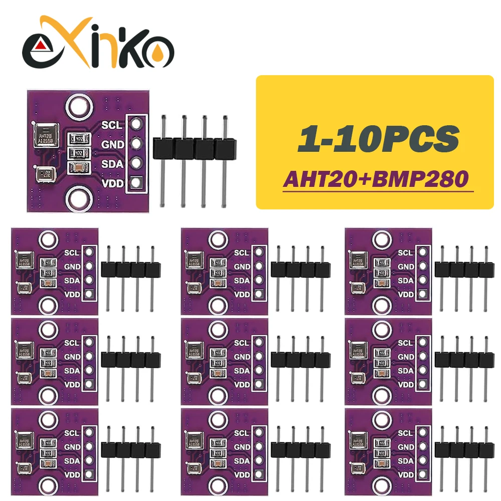1-10pcs-AHT20-BMP280-Temperature-Humidity-Air-Pressure-Module-High ...