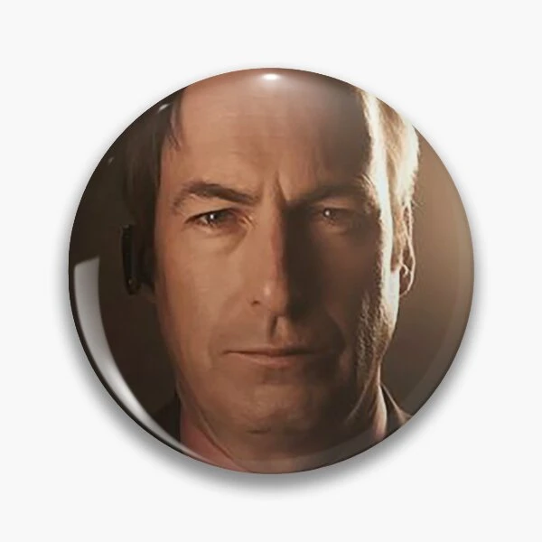 Saul Goodman Face Meme Better Call Saul Pin de botón suave, Pin de ...