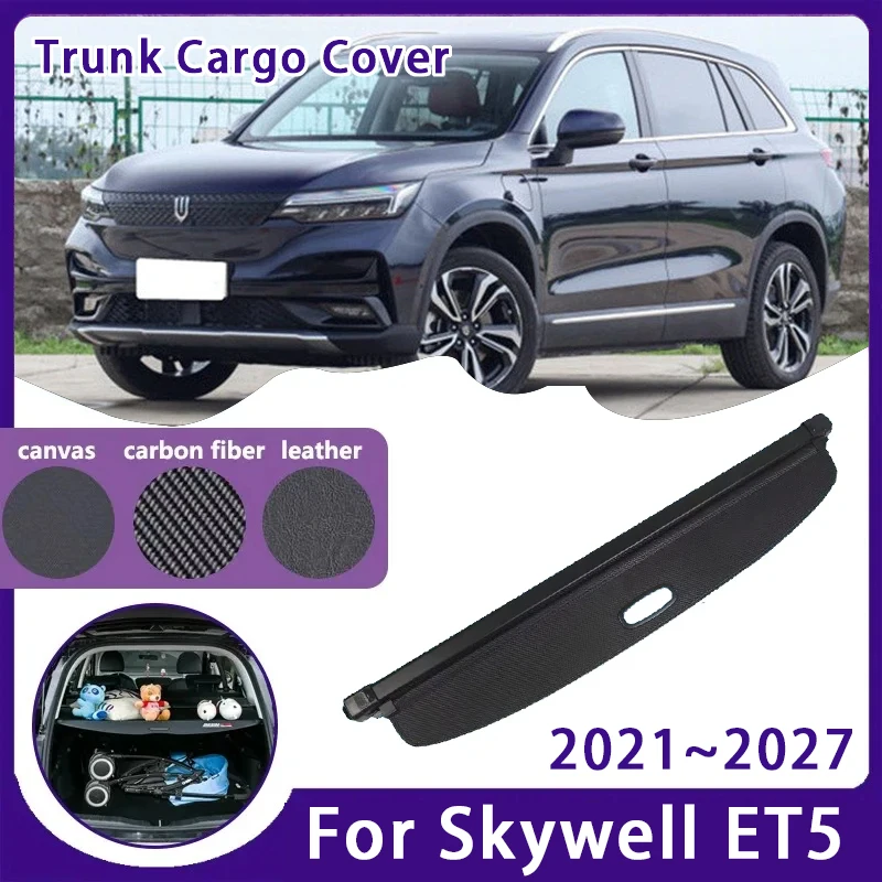 Car Trunk Curtain For Skywell ET5 BE11 Skyworth EV6 Elaris Beo Imperium ...