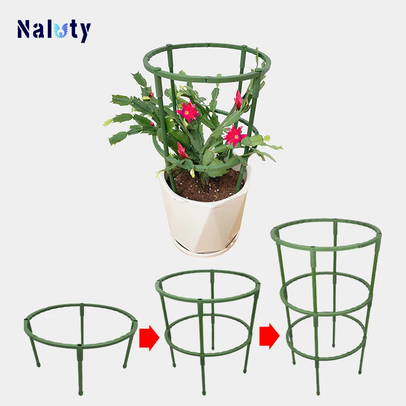 Plant-Support-Pile-Stand-Climb-for-Flowers-Grow-Greenhouses-Support ...