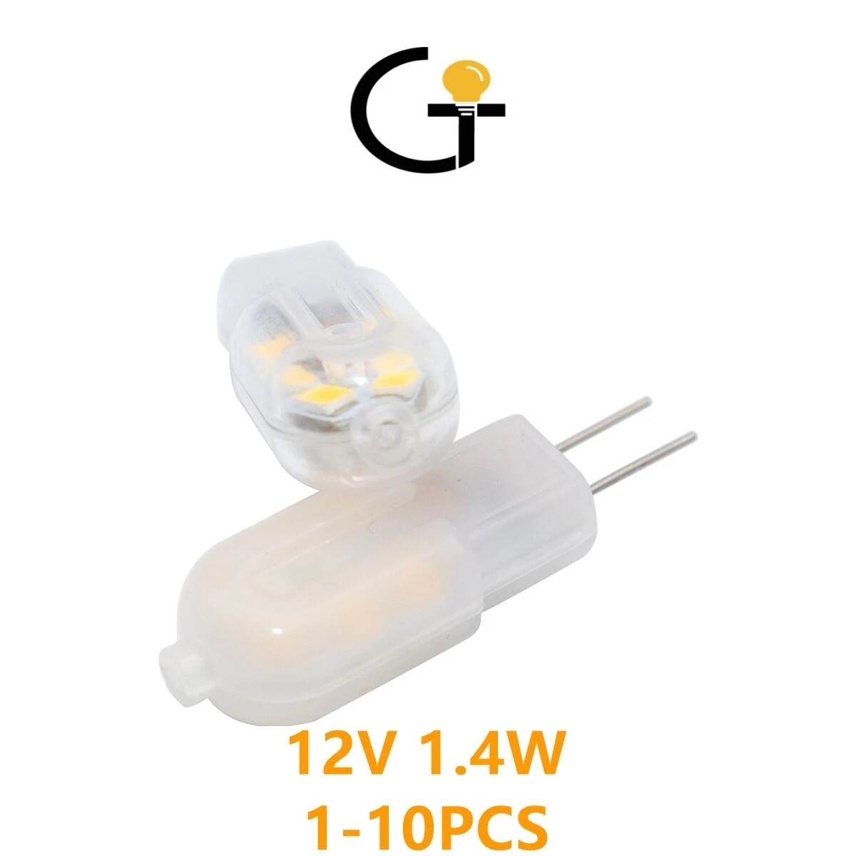 1-10PCS-LED-Mini-Bulb-G4-12V-1-4W-High-Bright-3000k-4000k-6000k ...