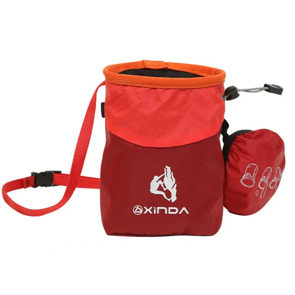 Rock-Climbing-Chalk-Bag-Boulder-Waist-Belt-Drawstring-Adults-Kids ...