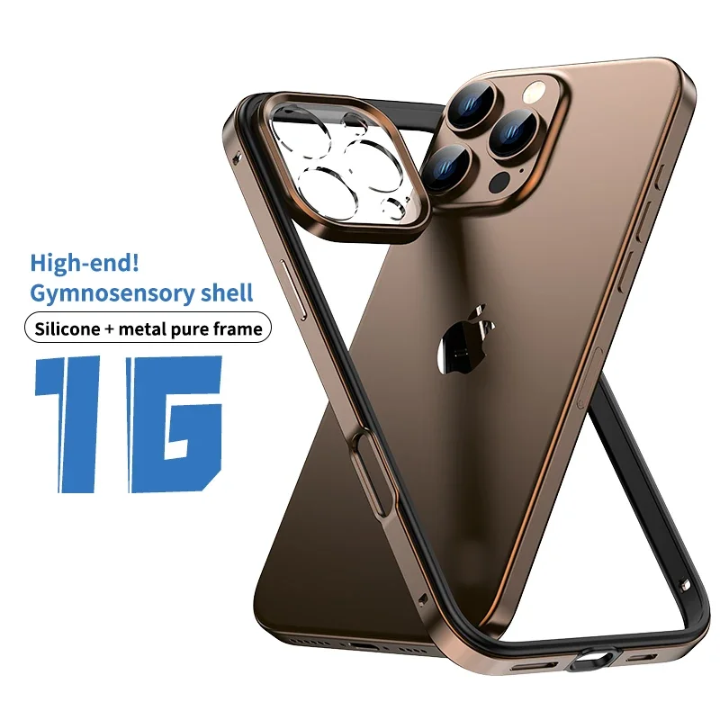 Luxury-Metal-Frame-Bumper-Phone-Case-for-IPhone-16-15-Pro-Max-Plus ...