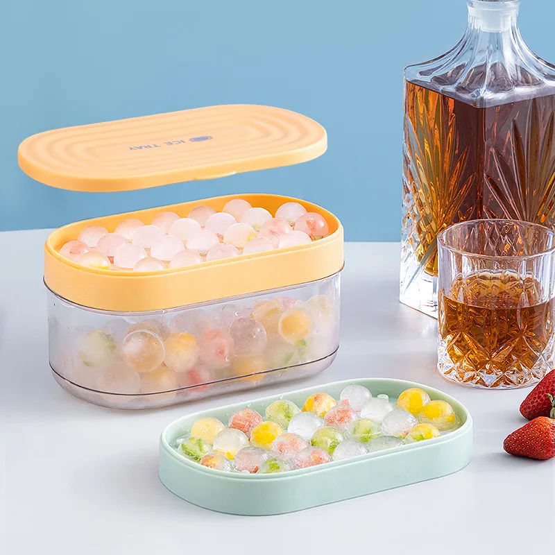 Cocktail-Ice-Making-Tool-Ice-Box-Molde-De-Silicone-U-sque-Fabrica-o-De ...