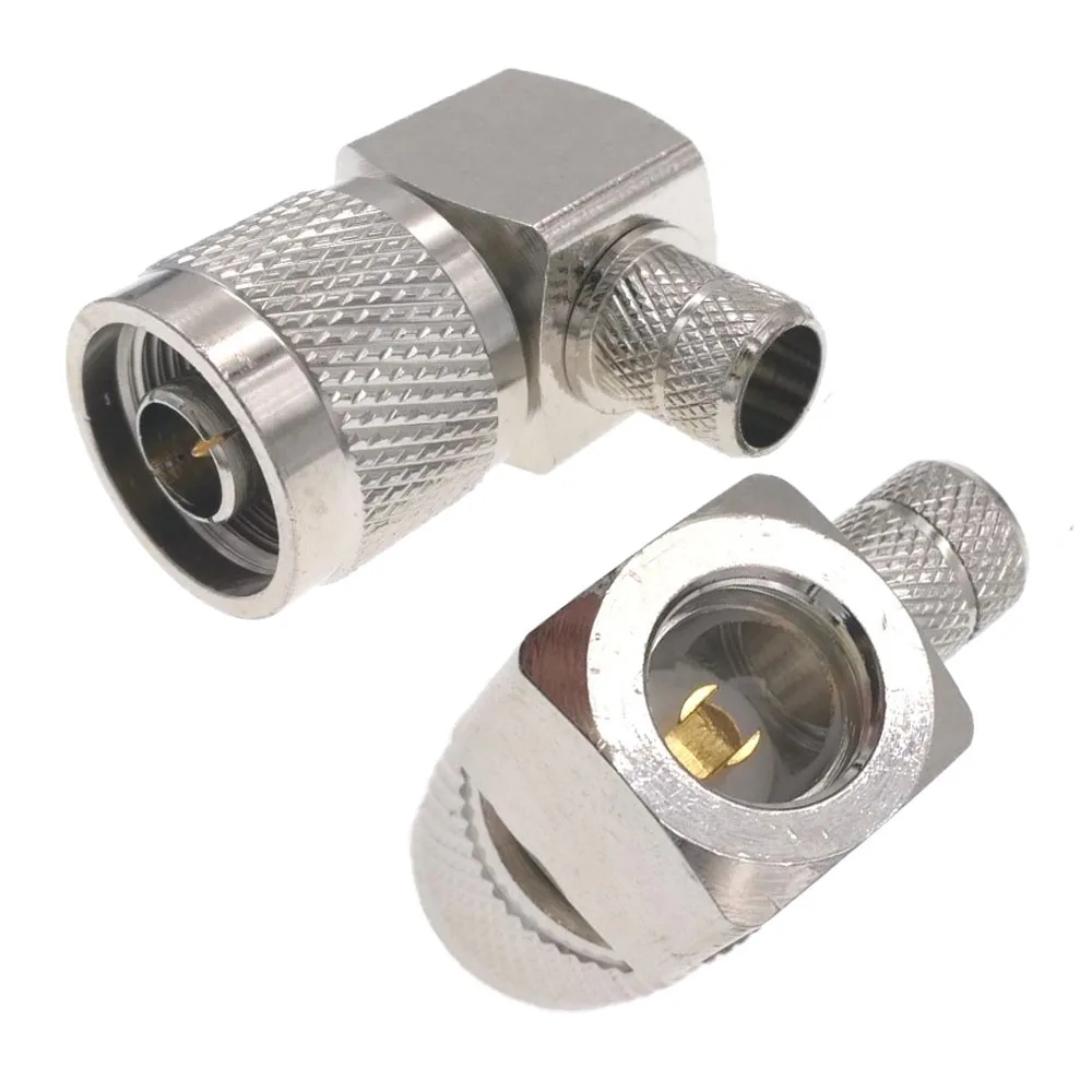 N-Male-90-Degree-90-Right-Angle-RG8-RG165-LMR400-7D-FB-Pigtail-Cable-RF ...