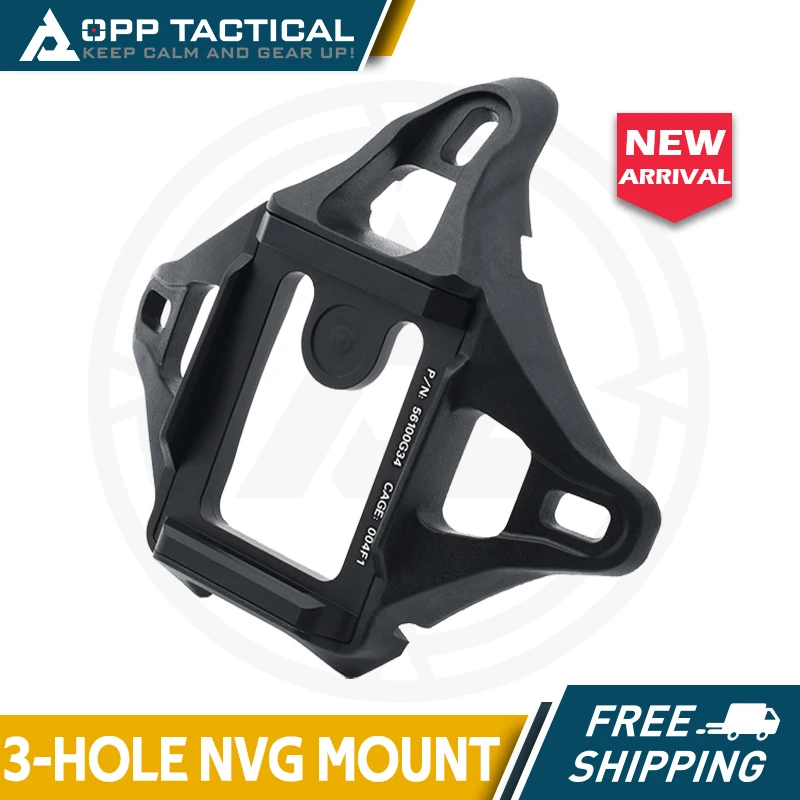 Tactical Airsoft AF MK Series Helmet NVG Mount TMC 3-Hole Shroud PN NVG ...