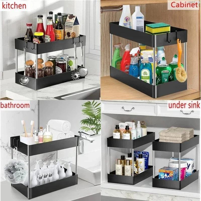 2-Tier Under Sink Organizer – Bewitchin The Kitchen